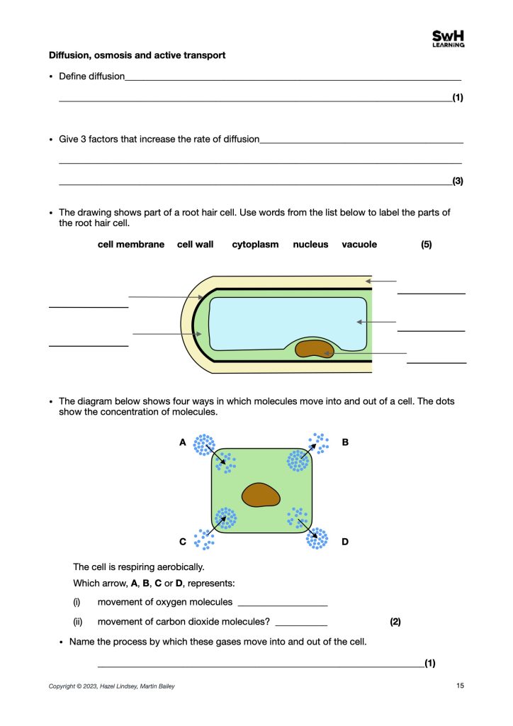 The Perfect Answer Workbook (INCLUDING ANSWERS) – Edexcel IGCSE Biology ...