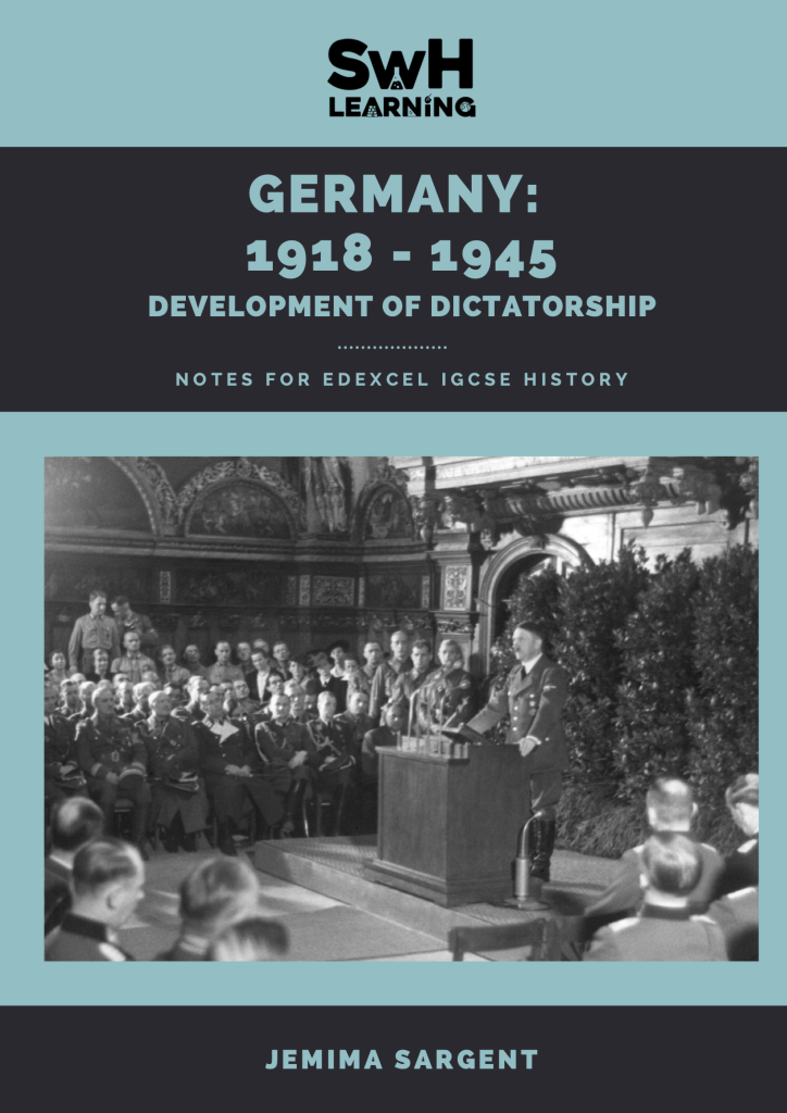 The Perfect Companion To… Germany 1918-45: Development Of Dictatorship ...